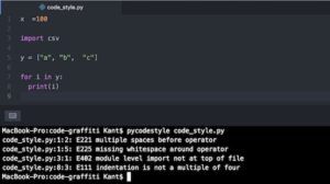 【Python】コードの書き方とチェックツールの導入- pycodestyle,flake8,pyLint