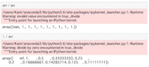 【Python】NumPyの配列の演算 – NumPy Operations, ufunc