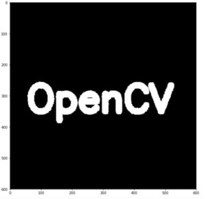 【Python】OpenCVのモルフォロジー変換 – erode(), dilate(), morphologyEx()