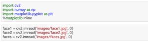 【Python】OpenCVのHaar Cascadesによる顔検出