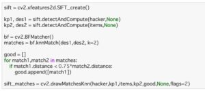 【Python】OpenCVで特徴量マッチング – ORB, SIFT, FLANN