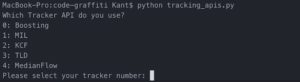【Python】OpenCVのTracking APIを使ったWebカメラでの物体追跡アルゴリズム