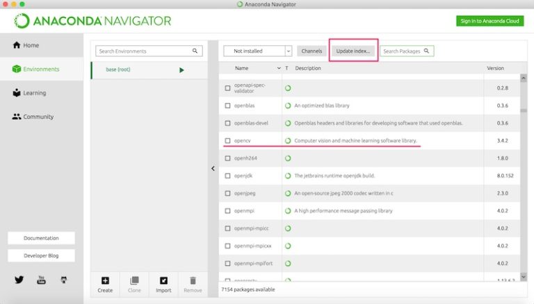 【Python】MacにAnacondaでOpenCVを導入する方法